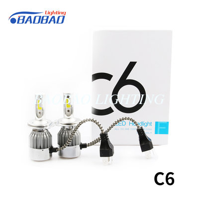 C6 30W 3600Lumen COB Car LED headlight supplier