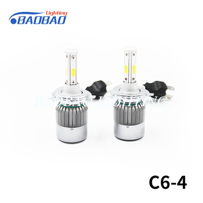 C6 48W 4800Lumen COB Car LED headlight supplier