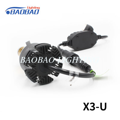 X3 50W 6000Lumen  ZES chips car led headlight supplier