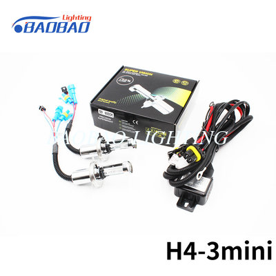 H4-3 Mini Quick start high power  35w 55w hid xenon bulb supplier