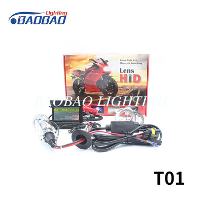 T01 H4 bulb with lens 35w 55w motorcycle hid xenon conversion kit supplier