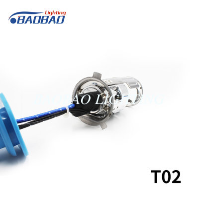 T02 H4 bulb with lens 35w 55w car hid xenon conversion kit supplier