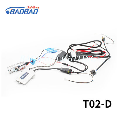 T02-D Car Mini double lens hi/low projector lens hid xenon  kit supplier