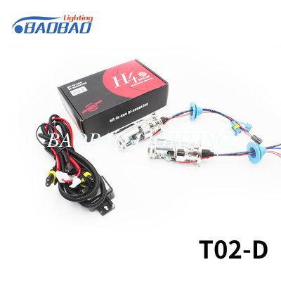 T02-D Car Mini double lens hi/low projector lens hid xenon  kit supplier