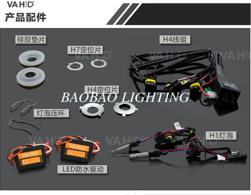 CH13S 2.5inch Square double Crystal angel eye Bixenon Car hid xenon projector kit supplier