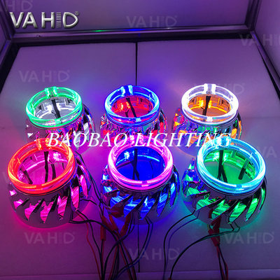 CH13 2.5inch Round double Crystal angel eye Bixenon Car hid xenon projector kit supplier