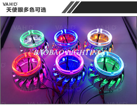 CH13 2.5inch Round double Crystal angel eye Bixenon Car hid xenon projector kit supplier