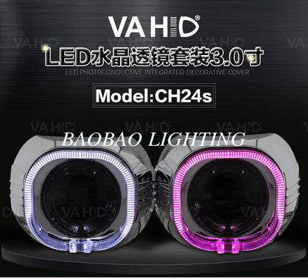 CH24S 3.0inch Crystal angel eye Bixenon Car hid xenon projector kit supplier
