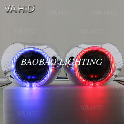 CH24 3.0inch Round Crystal angel eye Bixenon Car hid xenon projector kit supplier