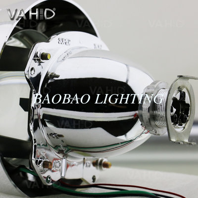 CH25 3.0inch Round Crystal angel eye Bixenon Car hid xenon projector kit supplier