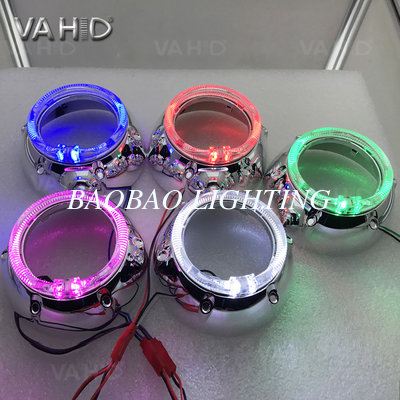 CH25 3.0inch Round Crystal angel eye Bixenon Car hid xenon projector kit supplier
