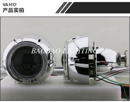CH25 3.0inch Round Crystal angel eye Bixenon Car hid xenon projector kit supplier