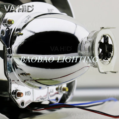 CH26S 3.0inch Square Crystal angel eye Bixenon Car hid xenon projector kit supplier