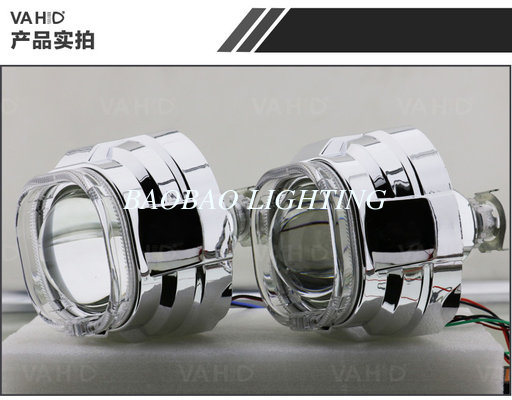 CH26S 3.0inch Square Crystal angel eye Bixenon Car hid xenon projector kit supplier