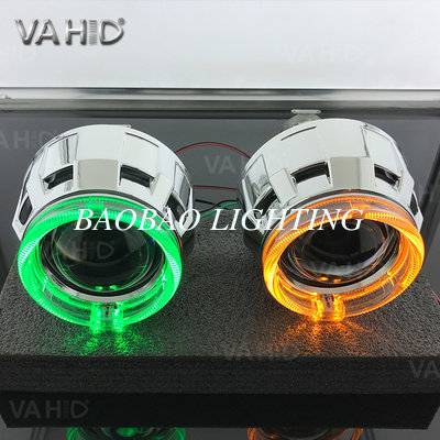 CH27 2.5inch Round Crystal angel eye Bixenon Car hid xenon projector kit supplier