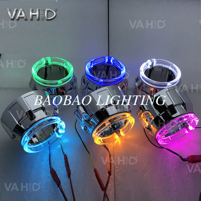CH27 2.5inch Round Crystal angel eye Bixenon Car hid xenon projector kit supplier