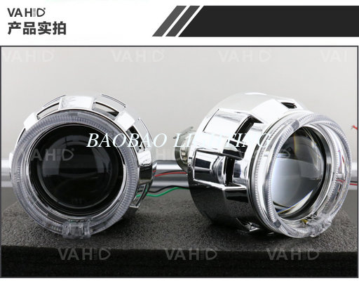 CH27 2.5inch Round Crystal angel eye Bixenon Car hid xenon projector kit supplier