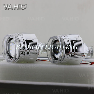 CH29S  2.5inch Square Crystal angel eye Bixenon Car hid xenon projector kit supplier