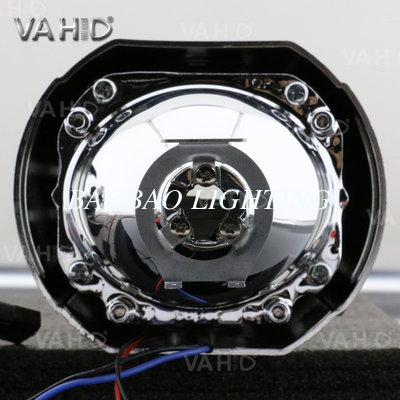 CH29  2.5inch Round Crystal angel eye Bixenon Car hid xenon projector kit supplier