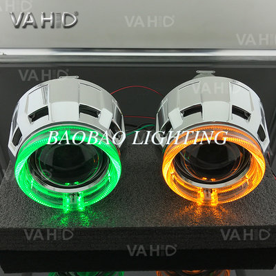 CH29  2.5inch Round Crystal angel eye Bixenon Car hid xenon projector kit supplier