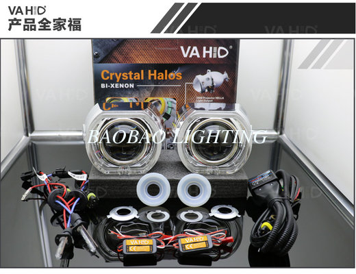 CH31 3.0inch Crystal angel eye Bixenon Car hid xenon projector kit supplier