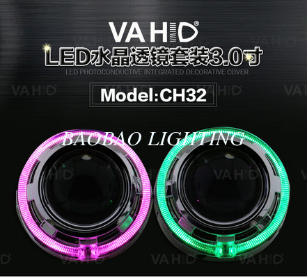 CH32 3.0inch Crystal angel eye Bixenon Car hid xenon projector kit supplier