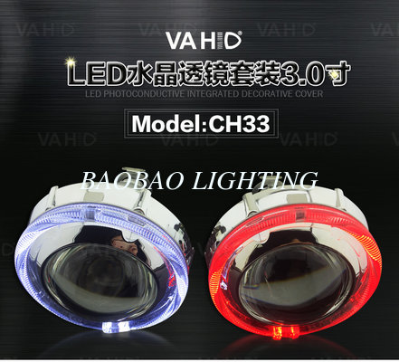 CH33 3.0inch Crystal angel eye Bixenon Car hid xenon projector kit supplier