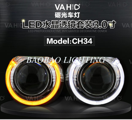 CH34 3.0inch Crystal angel eye Bixenon Car hid xenon projector kit supplier