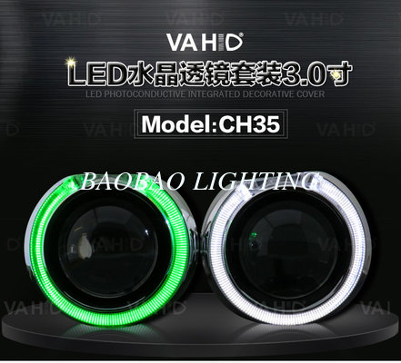 CH35 3.0inch Crystal angel eye Bixenon Car hid xenon projector kit supplier