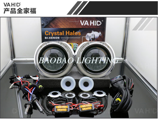 CH35 3.0inch Crystal angel eye Bixenon Car hid xenon projector kit supplier