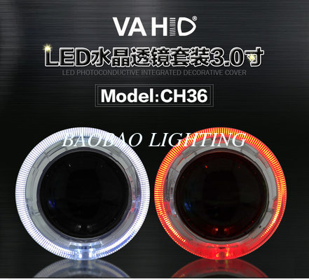 CH36 3.0inch Crystal angel eye Bixenon Car hid xenon projector kit supplier