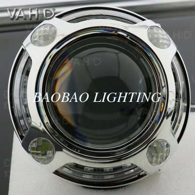 CH37A  3.0inch Crystal angel eye Bixenon Car hid xenon projector kit supplier