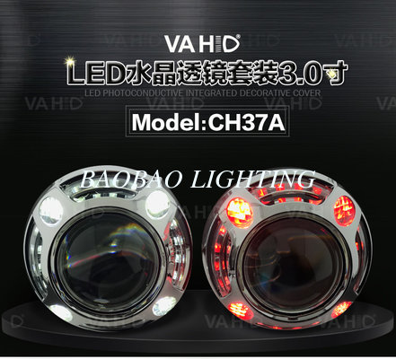 CH37A  3.0inch Crystal angel eye Bixenon Car hid xenon projector kit supplier