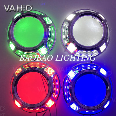 CH37B 3.0inch Crystal angel eye Bixenon Car hid xenon projector kit supplier