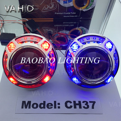 CH37B 3.0inch Crystal angel eye Bixenon Car hid xenon projector kit supplier
