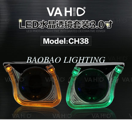 CH38 3.0inch Crystal angel eye Bixenon Car hid xenon projector kit supplier
