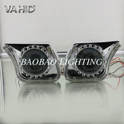CH39 3.0inch Crystal angel eye Bixenon Car hid xenon projector kit supplier