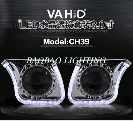 CH39 3.0inch Crystal angel eye Bixenon Car hid xenon projector kit supplier