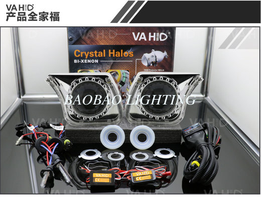 CH39 3.0inch Crystal angel eye Bixenon Car hid xenon projector kit supplier
