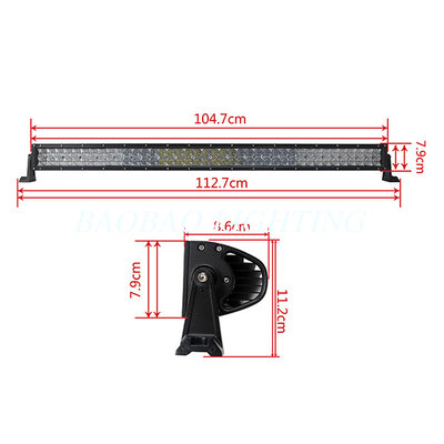 B5D 5D 240W 3W/PC 5D CREE LED LIGHT BAR SPOT BEAM.FLOOD BEAM supplier