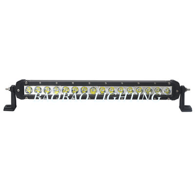 F Style 80W 5W CREE LED LIGHT BAR 6000K  10-30V Spot beam, Flood Beam, Combo Beam supplier