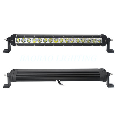 F Style 80W 5W CREE LED LIGHT BAR 6000K  10-30V Spot beam, Flood Beam, Combo Beam supplier