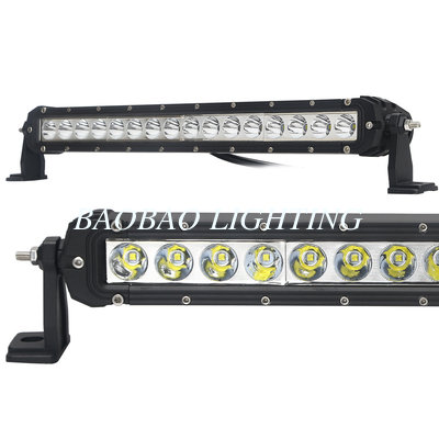 F Style 80W 5W CREE LED LIGHT BAR 6000K  10-30V Spot beam, Flood Beam, Combo Beam supplier