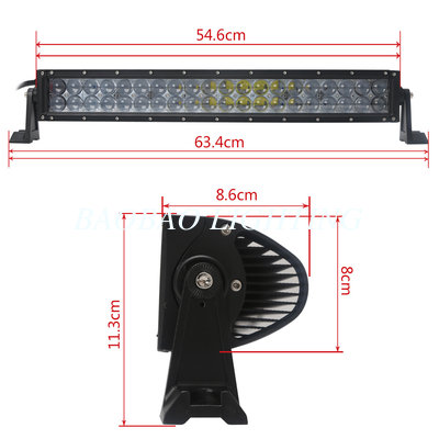 G1 Style 4D 120W 3W 40LED EPISTAR LED LIGHT BAR 6000K 10-30V Spot beam, Flood Beam, Combo Beam supplier