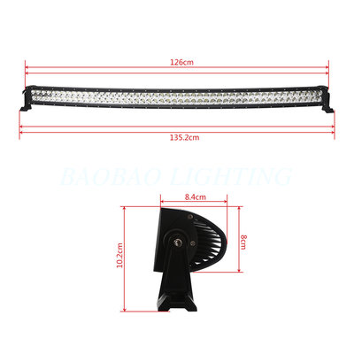 G1 Style 4D 288W 3W 96LED EPISTAR LED LIGHT BAR 6000K 10-30V Combo Beam supplier