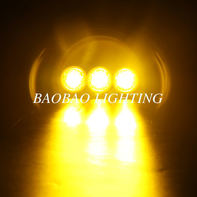 H Style 30W Yellow Color 3pcs 10W CREE LED LIGHT BAR 6000K 10-30V Combo Beam,Flood Beam, Spot beam supplier