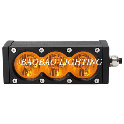 H Style 30W Yellow Color 3pcs 10W CREE LED LIGHT BAR 6000K 10-30V Combo Beam,Flood Beam, Spot beam supplier