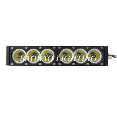 H Style 60W White Color 6pcs 10W CREE LED LIGHT BAR 6000K 10-30V Combo Beam,Flood Beam, Spot beam supplier