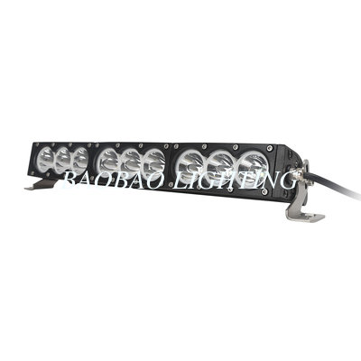 H Style 90W White Color 9pcs 10W CREE LED LIGHT BAR 6000K 10-30V Combo Beam,Flood Beam, Spot beam supplier