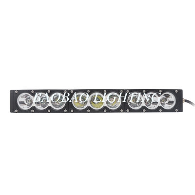 H Style 90W White Color 9pcs 10W CREE LED LIGHT BAR 6000K 10-30V Combo Beam,Flood Beam, Spot beam supplier
